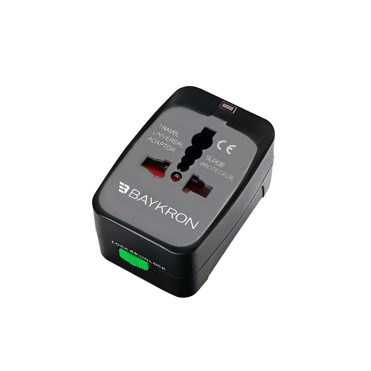 BASIC Universal Travel Adapter - Black – Baykron International