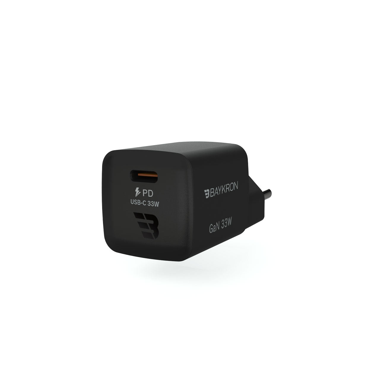 BAYKRON Premium 33W GaN Mini Ultra Fast Wall Charger with USB-C 33W fo ...