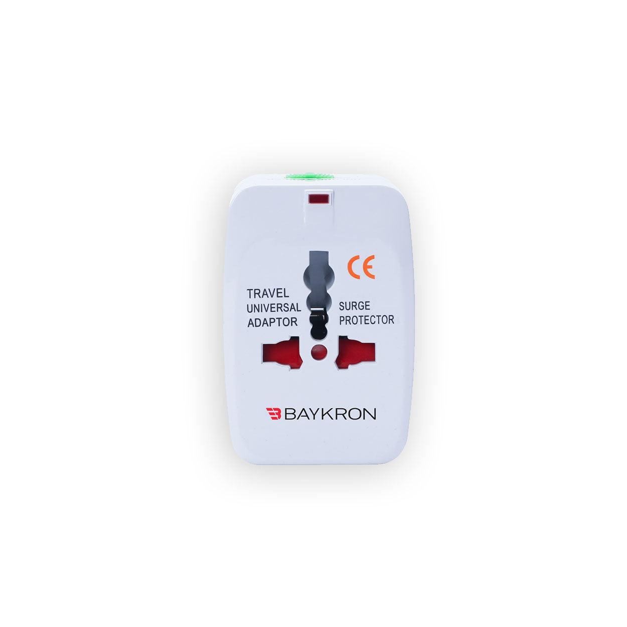 BAYKRON 2.5A Universal World Travel Adapter - White – Baykron International